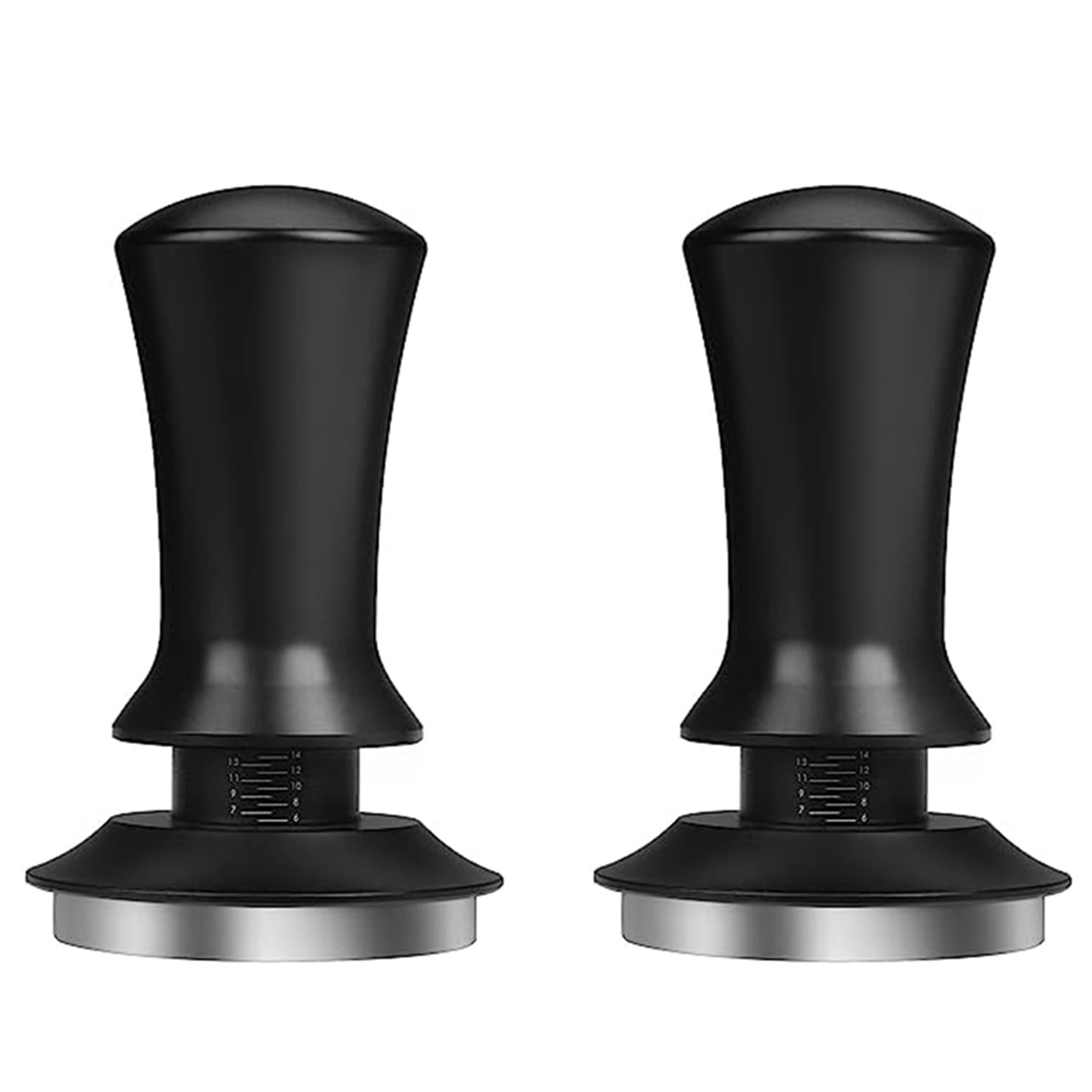 2X Espresso Tamper Coffee Tamp 53mm, Spring-Loaded Constant Pressure ...