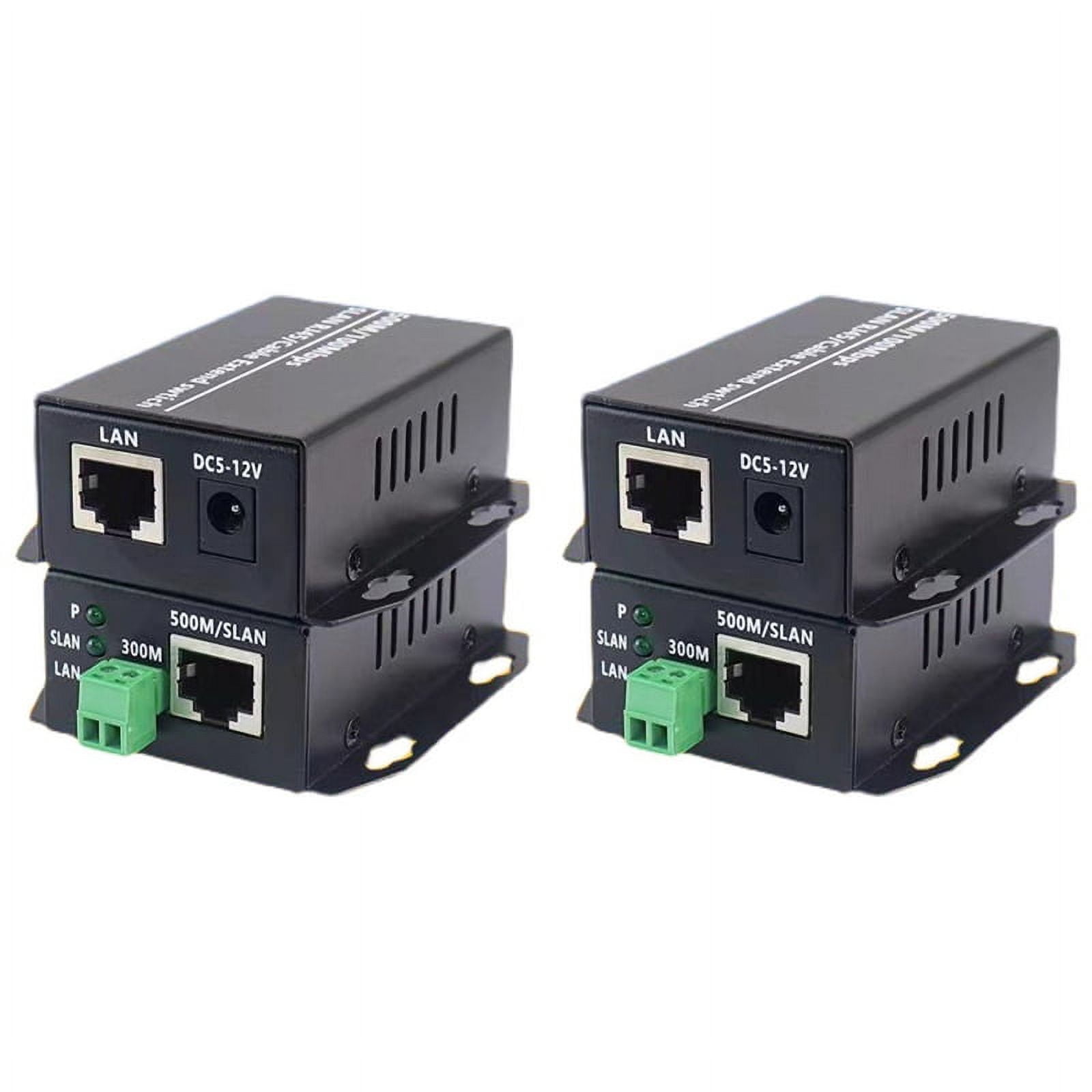 2X Ethernet over Twisted Pair Converter -Ethernet Extender over Twisted ...
