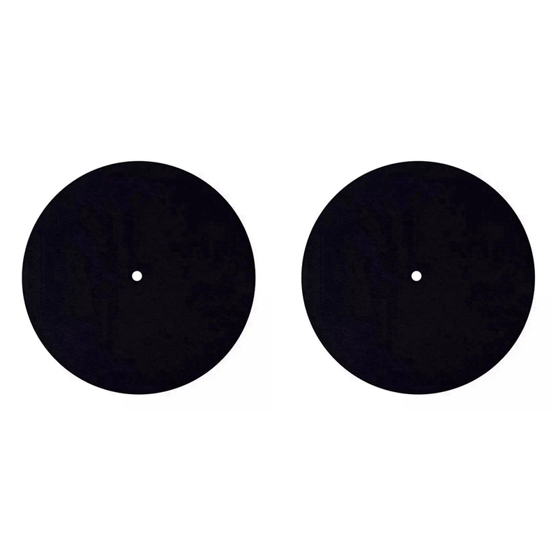 2X Felt Turntable Platter Mat Slip Mat Audiophile 3mm Thick Turntable ...