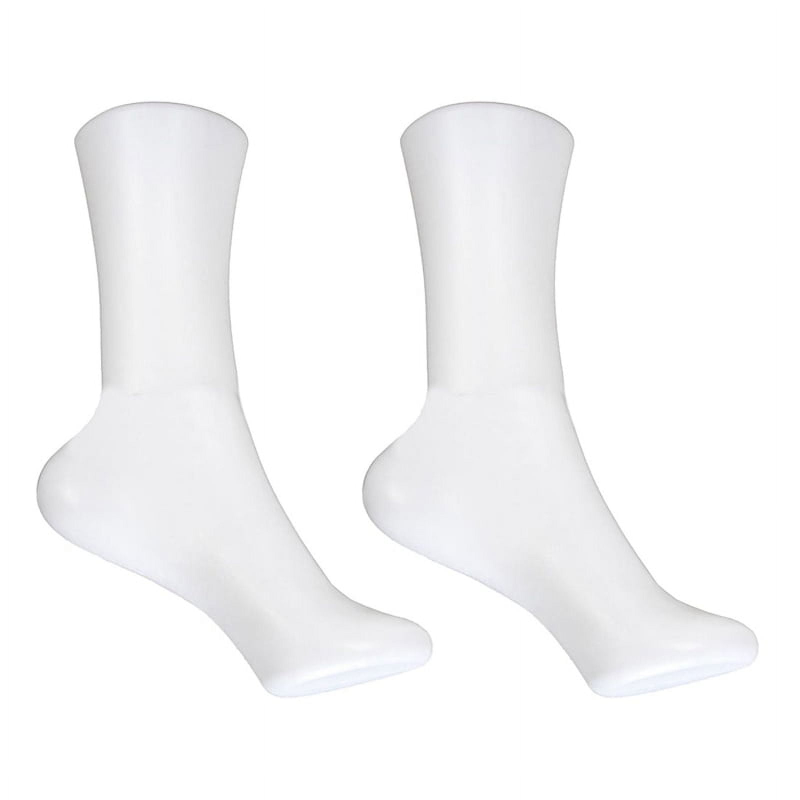 2X Female Legs Feet Foot Mannequin Sock Display Mold Short Stocking ...
