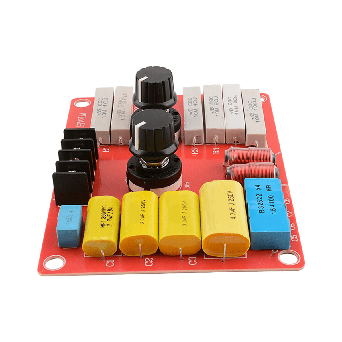 2X Fever Pure Tweeters Frequency Speaker Crossover Car Treble Active ...