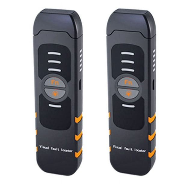 2X Fiber Optic Tester Pen Type Red Light Visual Fault Locator ...