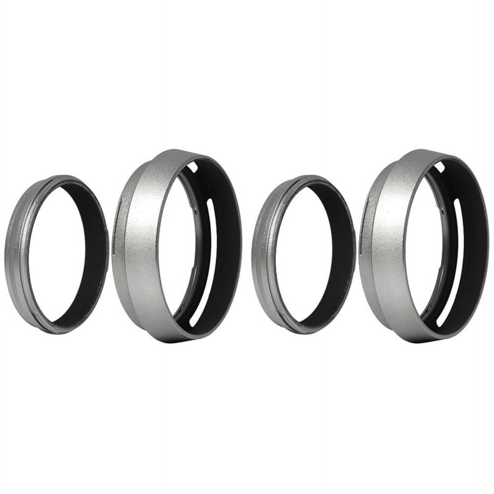 2X Filter Adapter Ring + Aluminum Metal Lens Hood for FinePix X100 ...