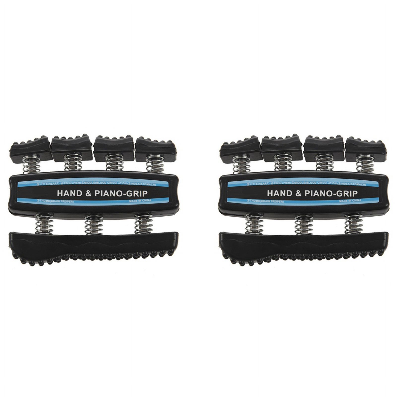 2X Finger Strengthener Hand Piano Grip Exerciser Finger Power Trainer ...