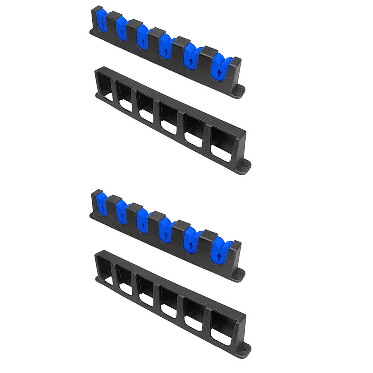 2X Fishing Pole Holder Wall Mount for Garage Door,Fishing Rod Storage ...