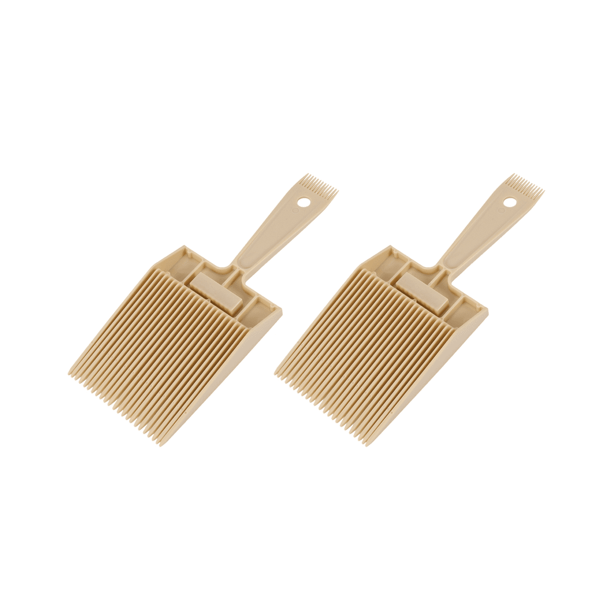 2X Flat Top Guide Comb with Liquid Bubble Level Flattop Hair Flattopper ...