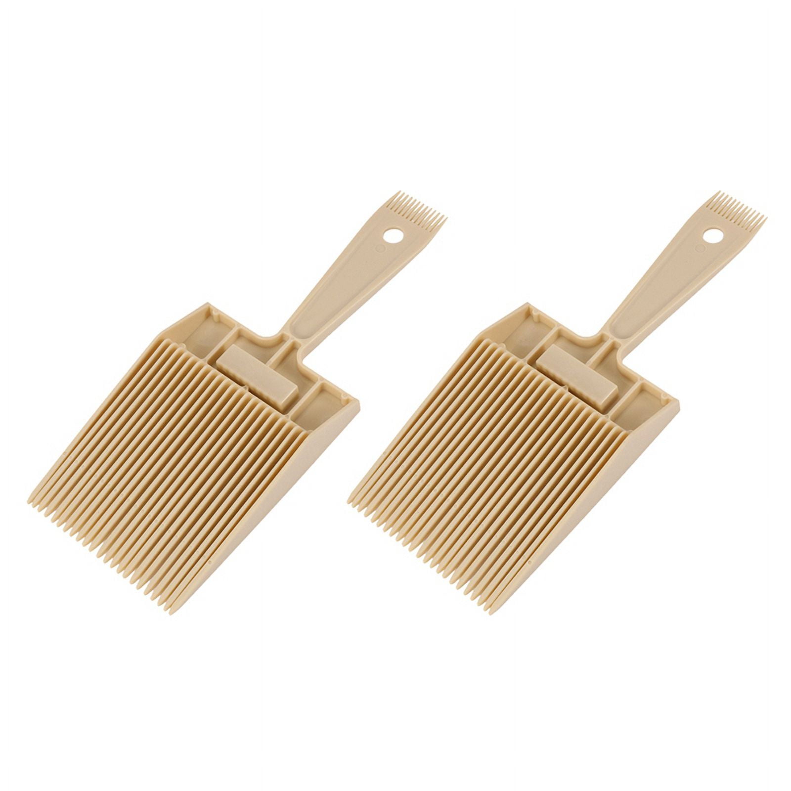 2X Flat Top Guide Comb with Liquid Bubble Level Flattop Hair Flattopper ...