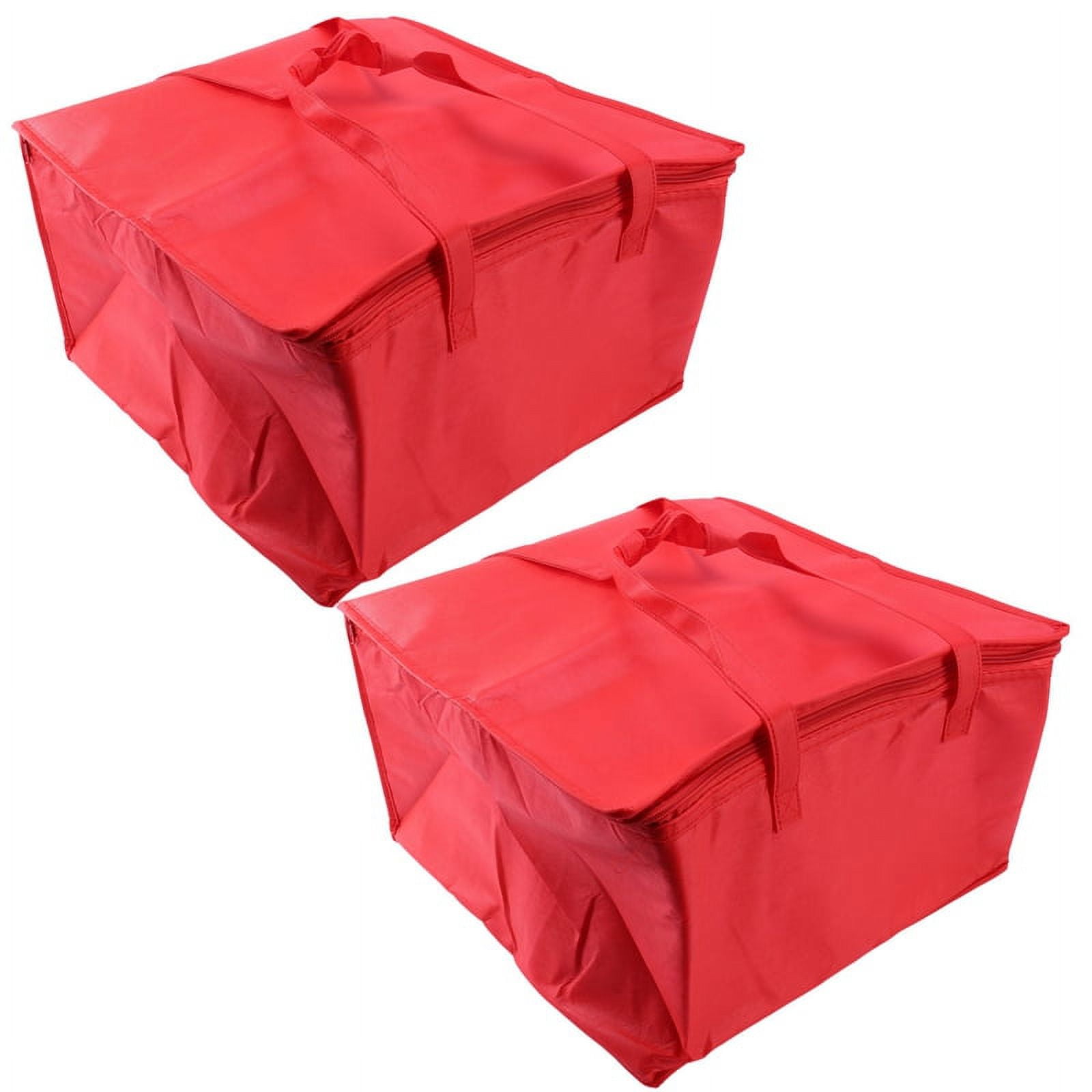 2X Foldable Large Cooler Bag Food Cake Insulated Foil Thermal Box ...