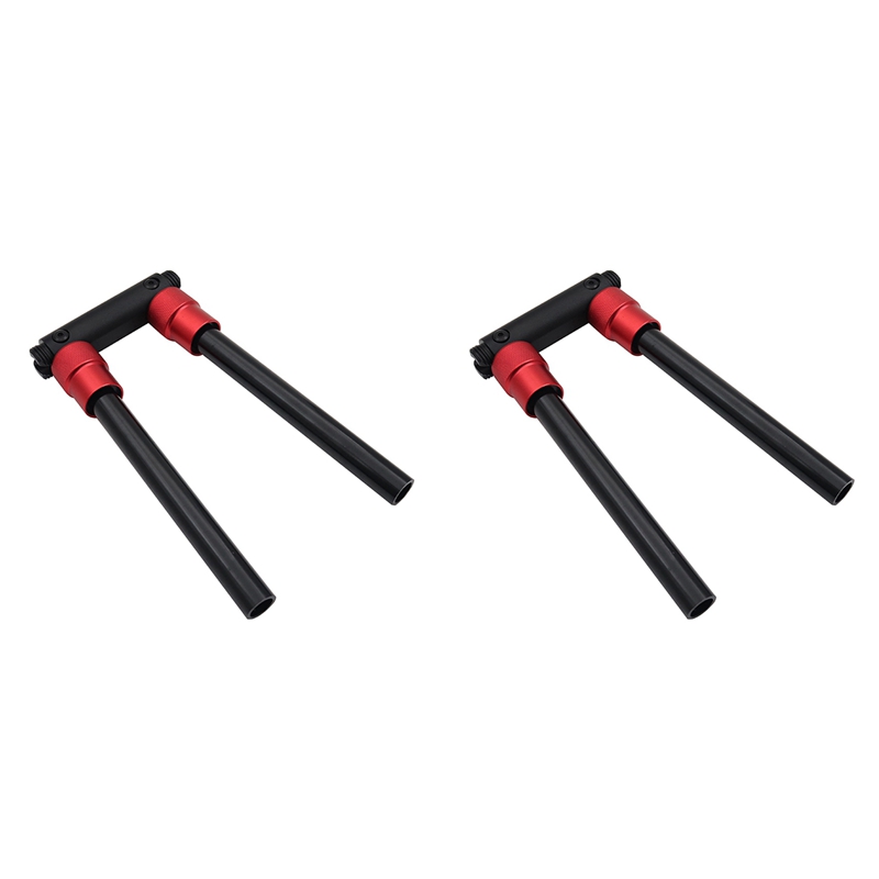 2X Folding Handle Bar Bike 90 Degree Fold Aluminium Kick Stunt Scooter ...