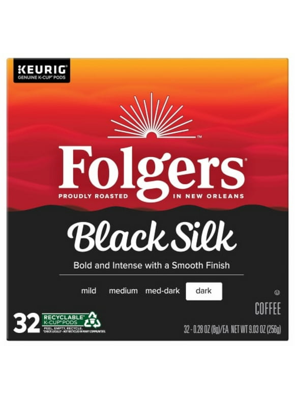 Folgers Black Silk Coffee in Coffee - Walmart.com