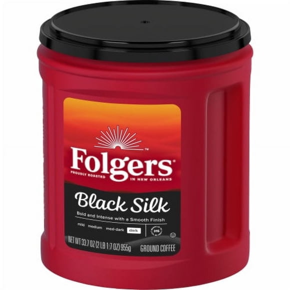 Folgers Black Silk Coffee in Coffee - Walmart.com