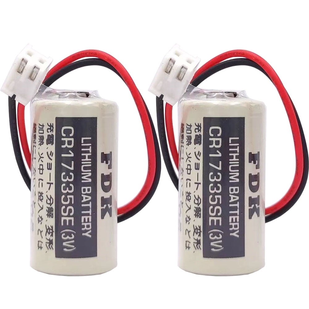 2X For FDK CR17335SE 3V Epson Robot Controller RC series Battery R13B060003 - Walmart.com