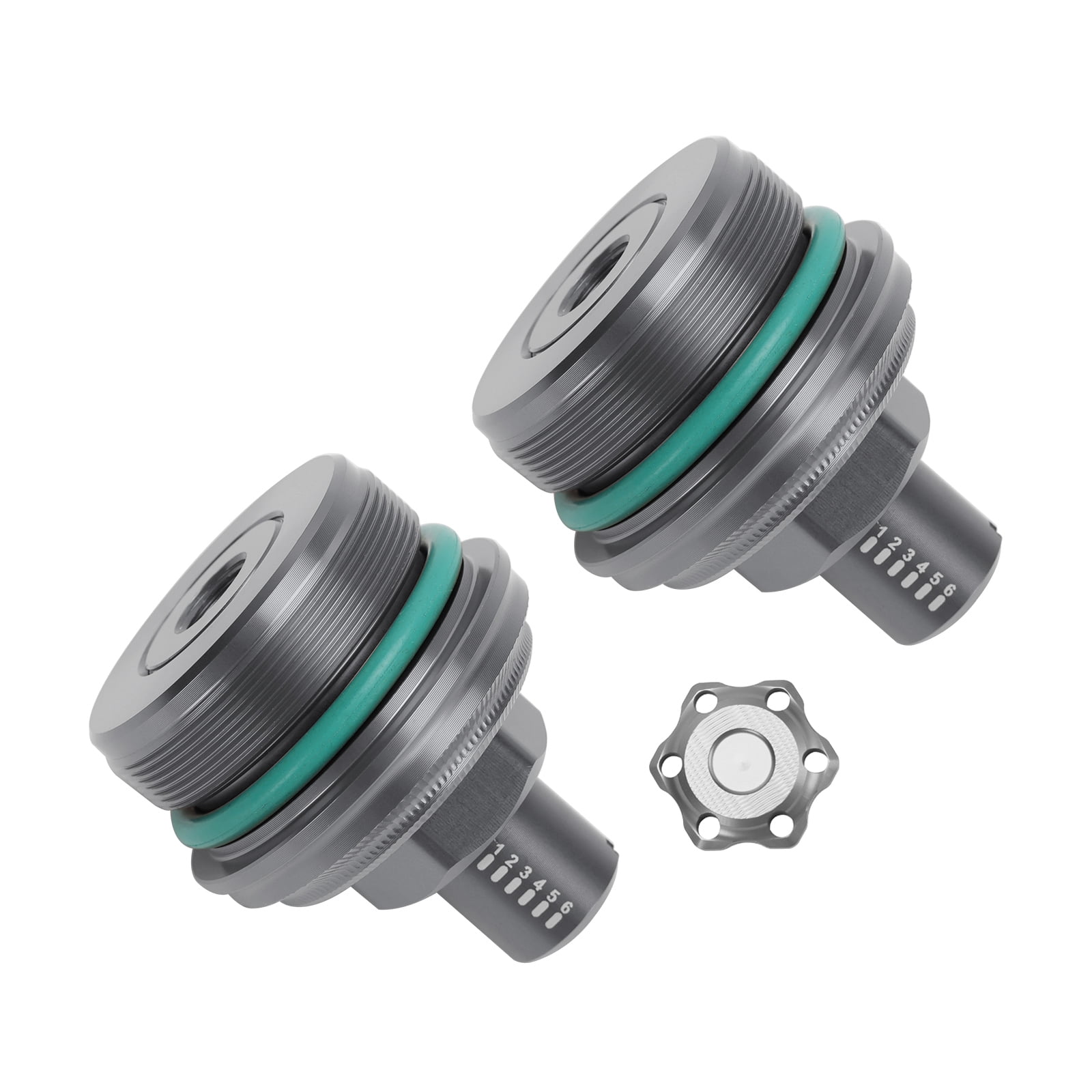 2X Fork Bolt Preload Adjuster Cap Screw Titan-color For Yamaha Mt-03 Mt ...