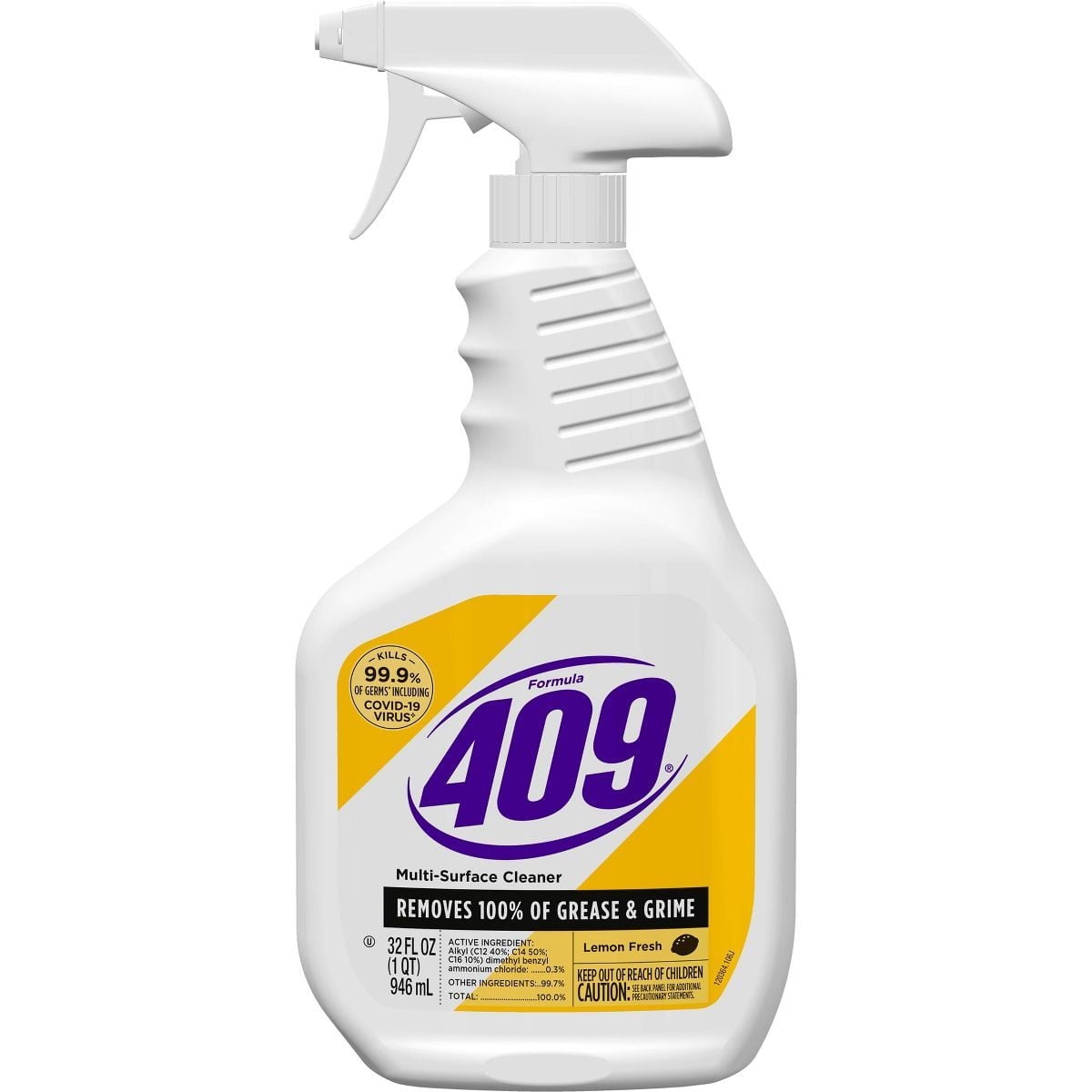 Formula 409 Multi-Surface Cleaner Spray, Lemon Fresh, 32 fl oz (pack of ...