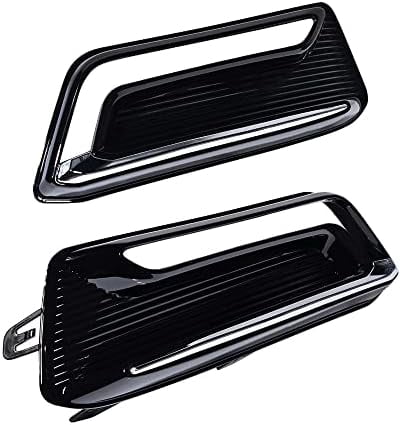2X Front Lower Bumper Grille Cover Fog Light Trim Compatible with 2014 ...