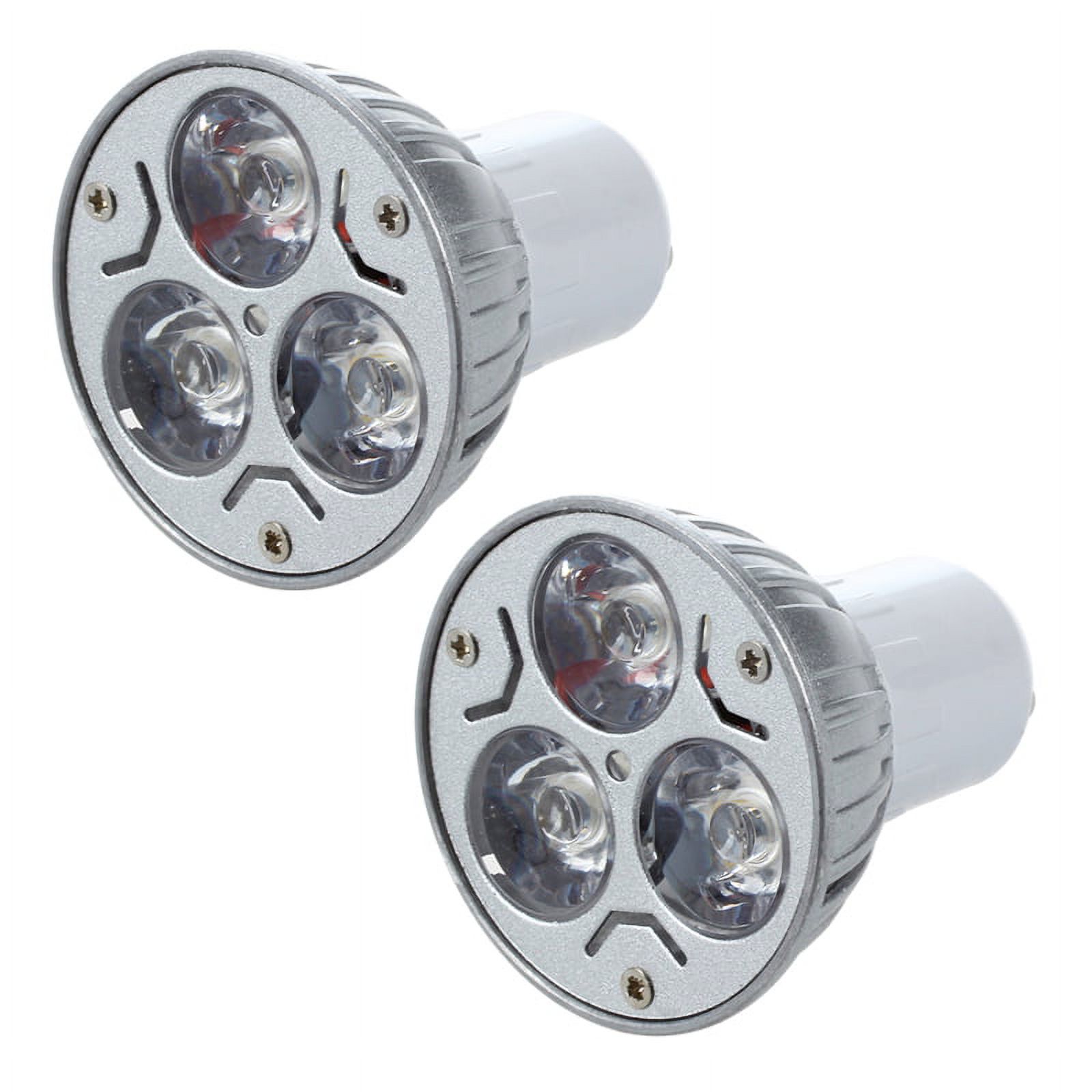 2X GU10 Lamp Light Bulb has 3 LED Warm White 3W 5W 12V,2 X LED LAMP ...