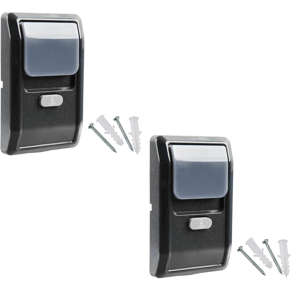 2X Garage Door Opener Remote Control Security Multi Function Wall ...