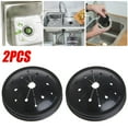 2x Garbage Disposal Splash Guards Sink Baffle Replacement Drain Plugs ...