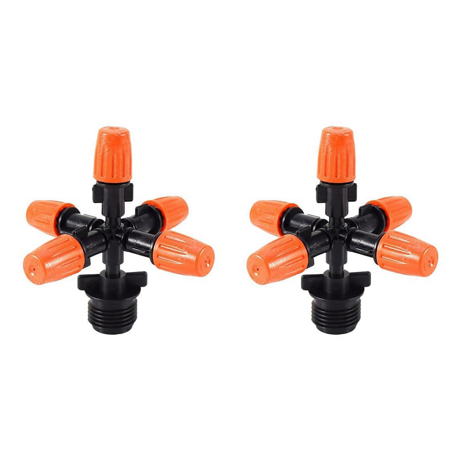2X Garden Sprinklers Automatic Watering Grass Lawn 360 Degree Circle ...