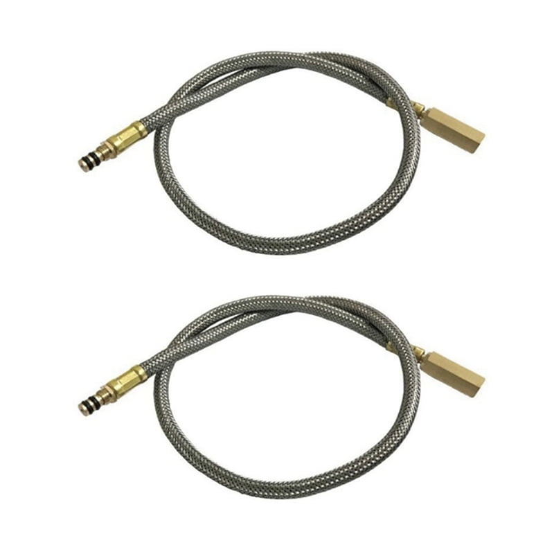 2X Gas Stove Adapter Outdoor Camping Barbecue Flat Gas Tank Extension ...