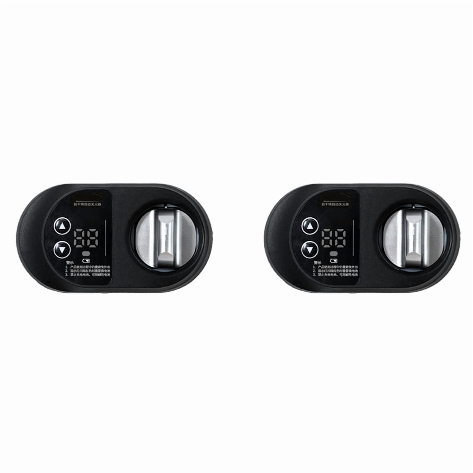 2X Gas Stove Automatic Fire Off Timer Kitchen Smart Switch Anti-Dry ...