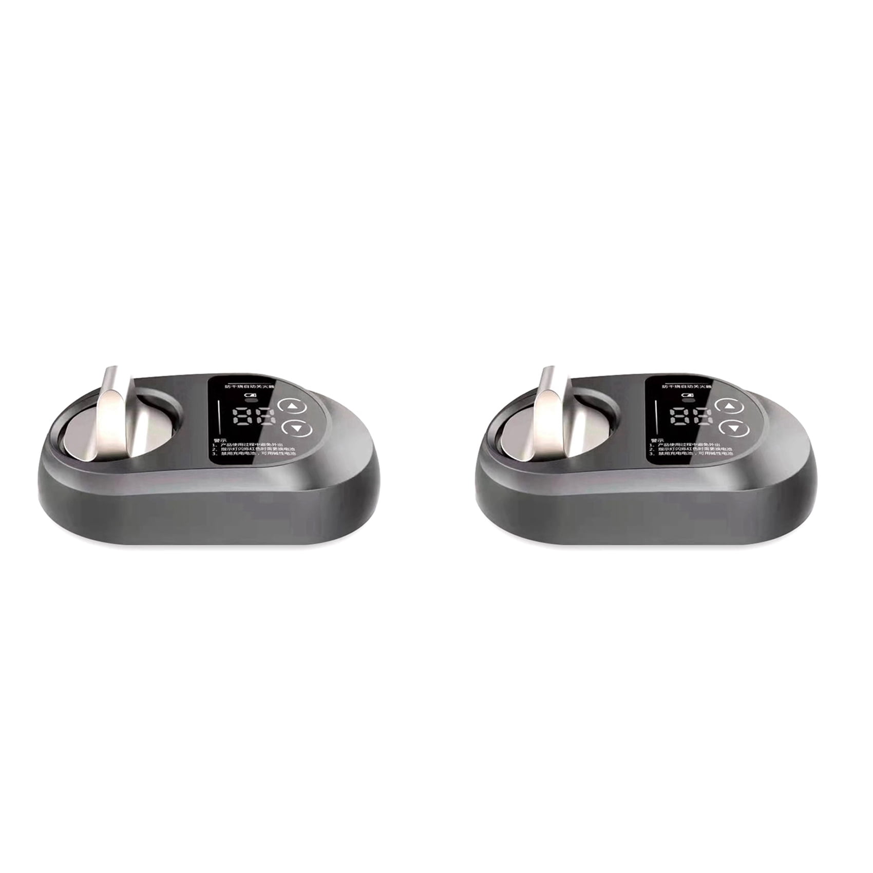 2X Gas Stove Automatic Fire Off Timer Kitchen Smart Switch Anti-Dry ...