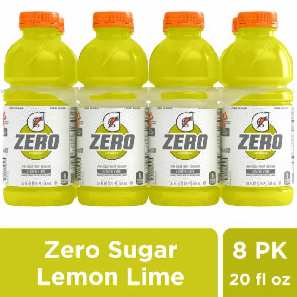 2X - Gatorade Yellow Lemon Lime Sports Drink Multipack Bottles 8 ...