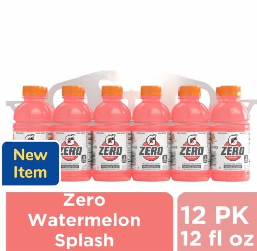 Gatorade Zero Sugar Pink Watermelon Splash Sports Drink Multipack ...