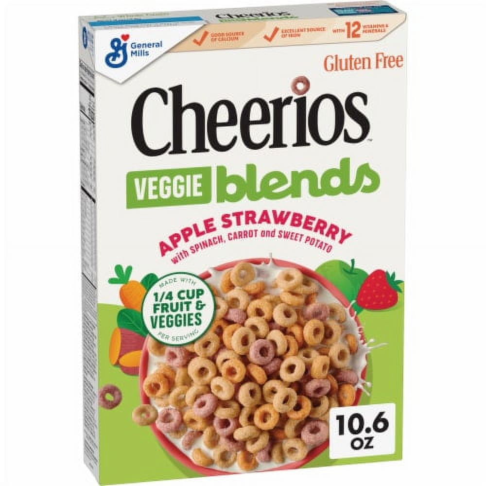 2X - General Mills Cheerios Veggie Blends Apple Strawberry Flavored ...