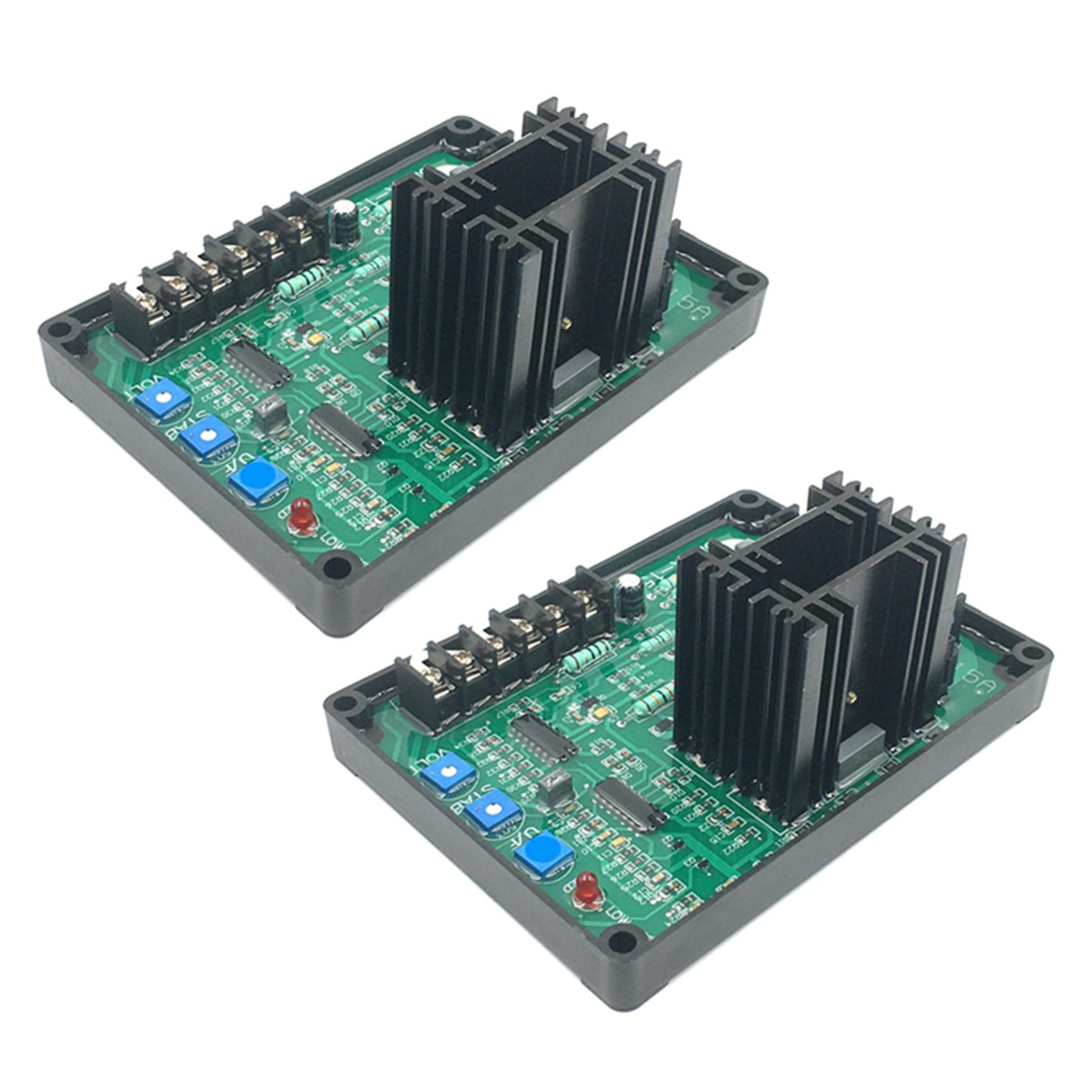 2X Generator GAVR-15A Universal Brushless Generator Avr 15A Voltage ...