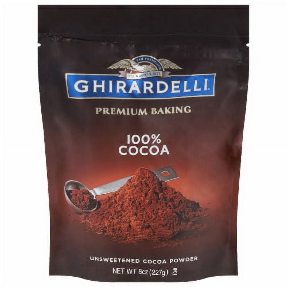2X - Ghirardelli 100% Unsweetened Premium Baking Cocoa Powder - Walmart.com