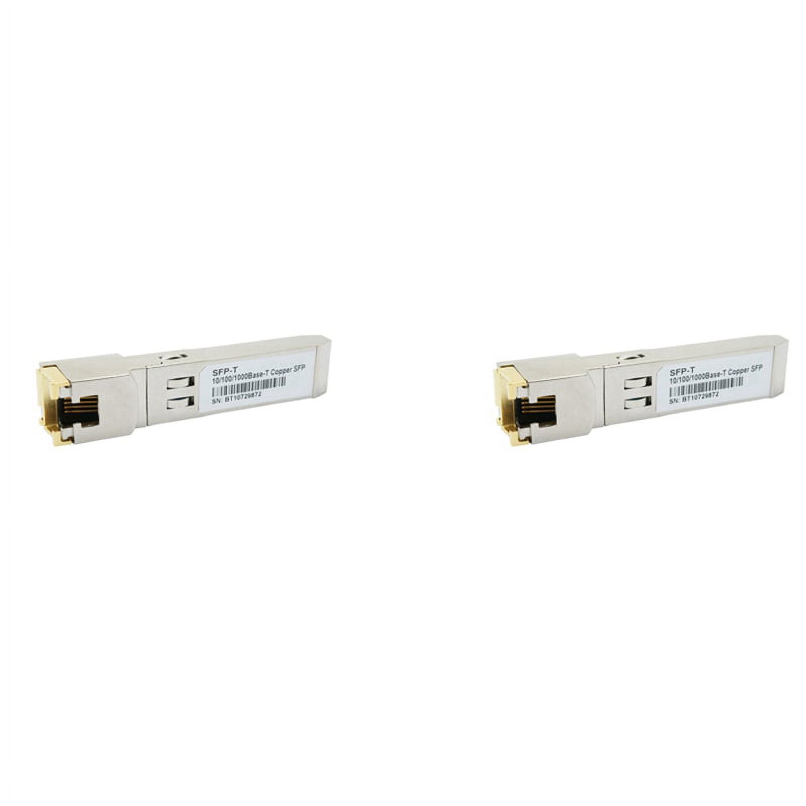 2X Gigabit RJ45 SFP Module 10/100/1000Mbps SFP Copper RJ45 SFP ...