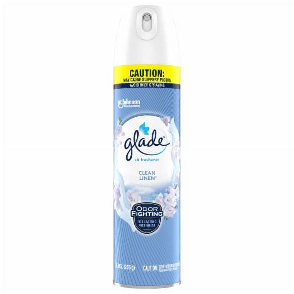 2X - Glade Clean Linen Air Freshener Spray - Walmart.com