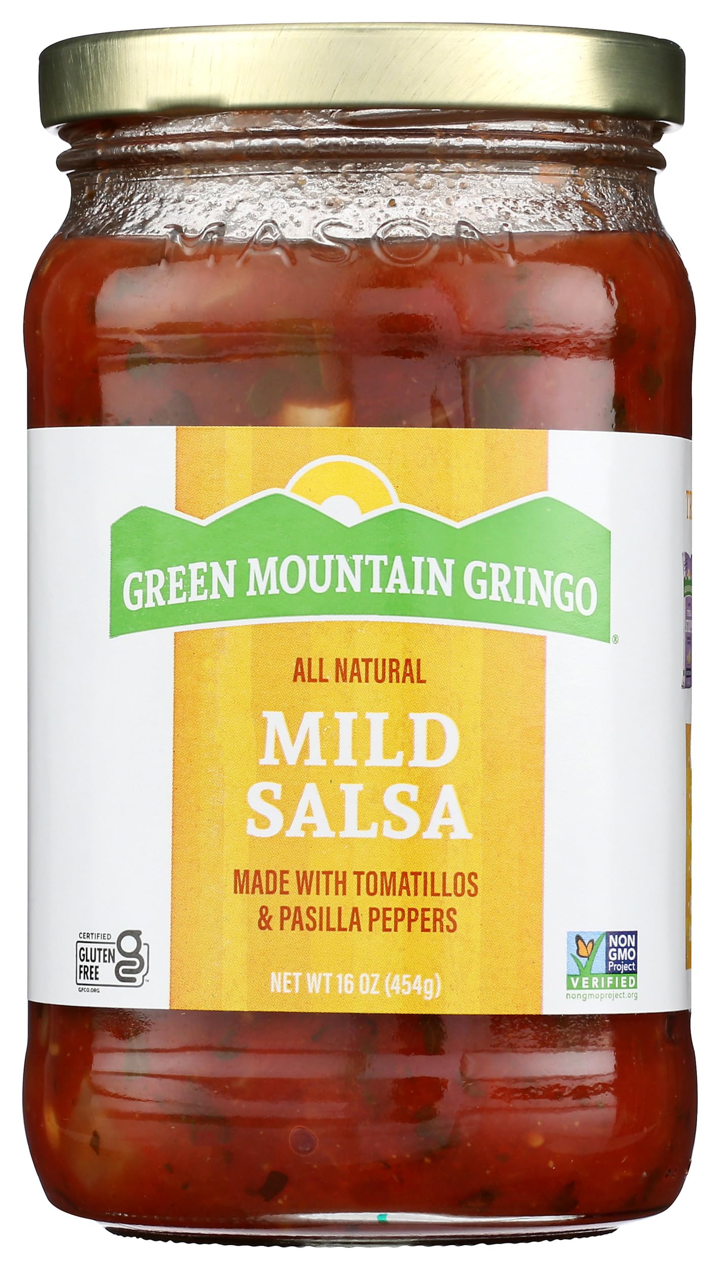 2X - Green Mountain Gringo Mild Salsa, 16 Oz - Walmart.com