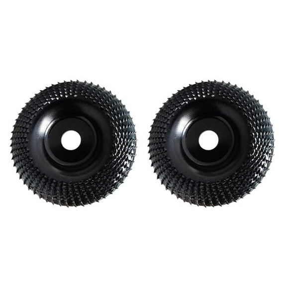 2X Grinder Wheel Disc 4 Inch Wood Shaping Wheel, Wood Grinding Shaping ...