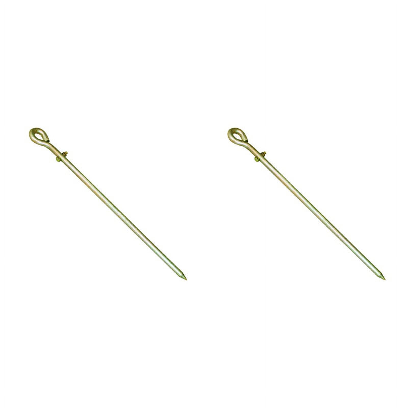 2X Ground Rod, Ground Rod, Industrial Grade Steel Galvanized Copper ...
