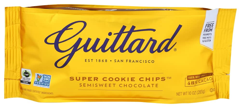2X - Guittard Super Cookie Chocolate Chip Chunks, 10 Oz - Walmart.com