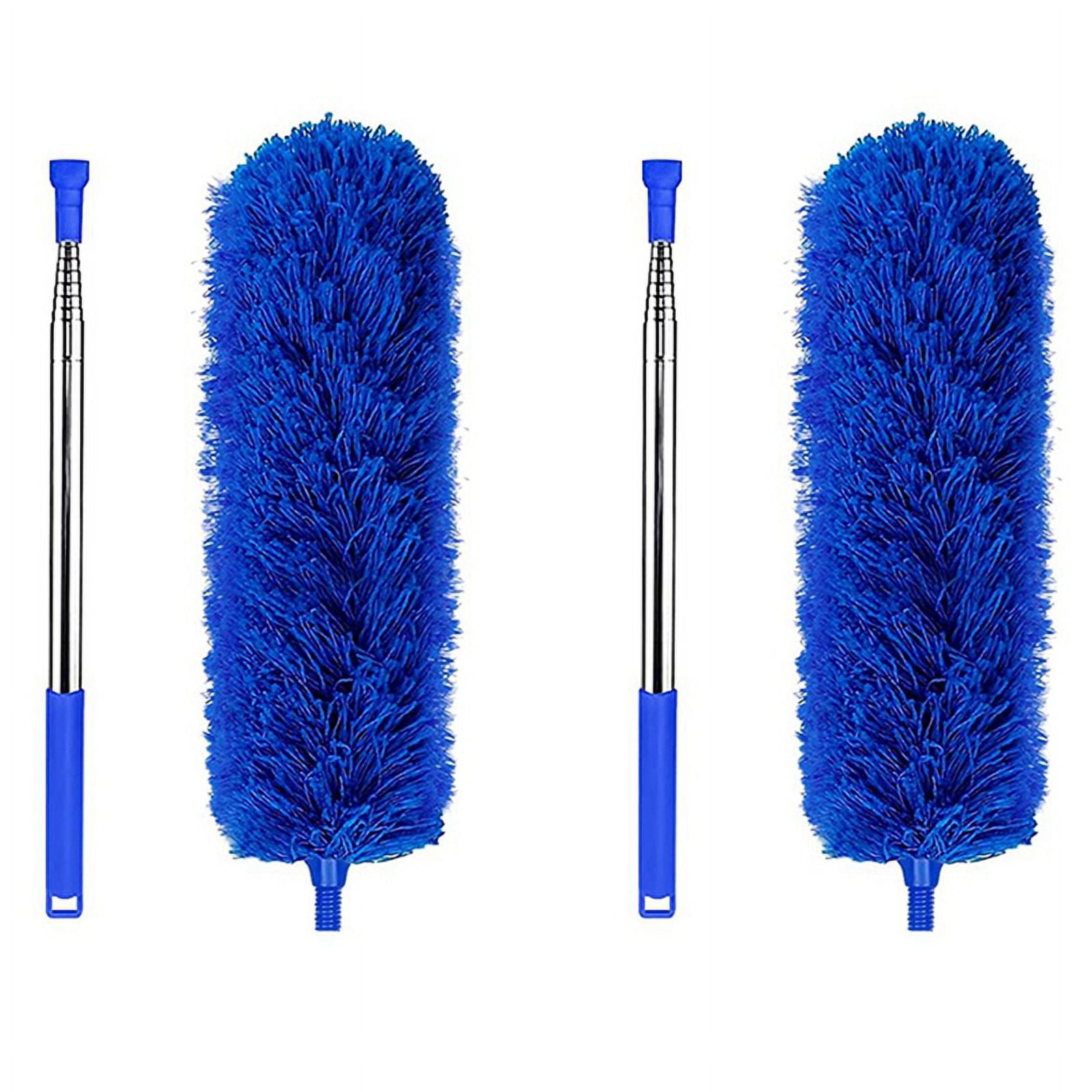 2X Gutter Cleaning Brush Roofing Tool with Telescopic Extendable Pole 8 ...