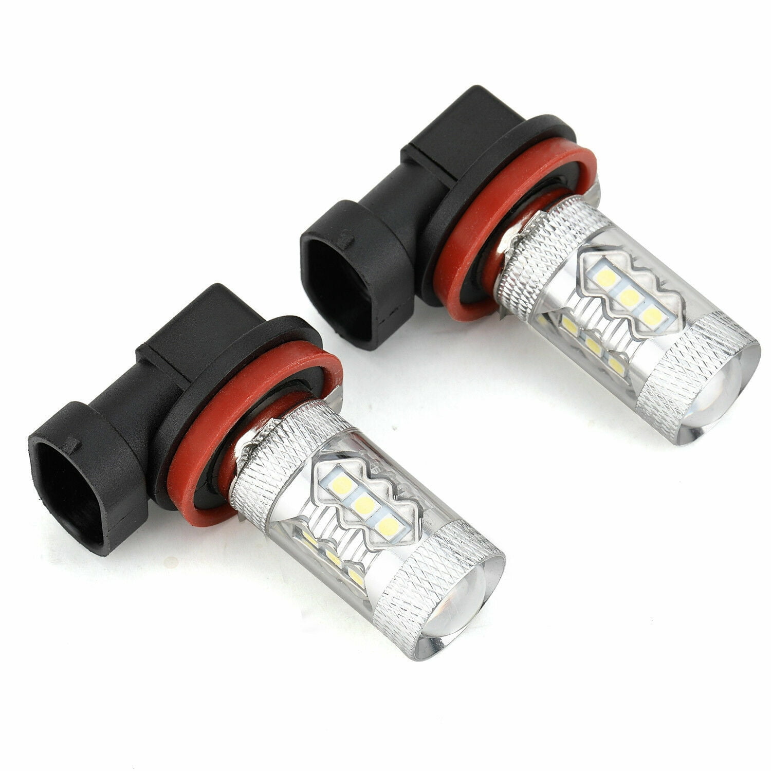2X H11 LED Headlight Kit Hi/Low Beam Fog Bulbs DRL Canbus Error Free ...