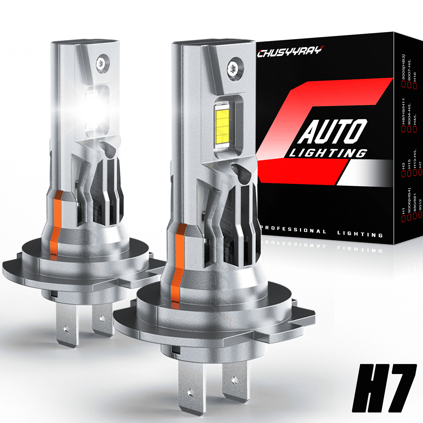 2X H7 Super Bright White LED Bulbs Headlight Kit Fit for Yamaha YZF R1 R3 2007-2018 - Walmart.com