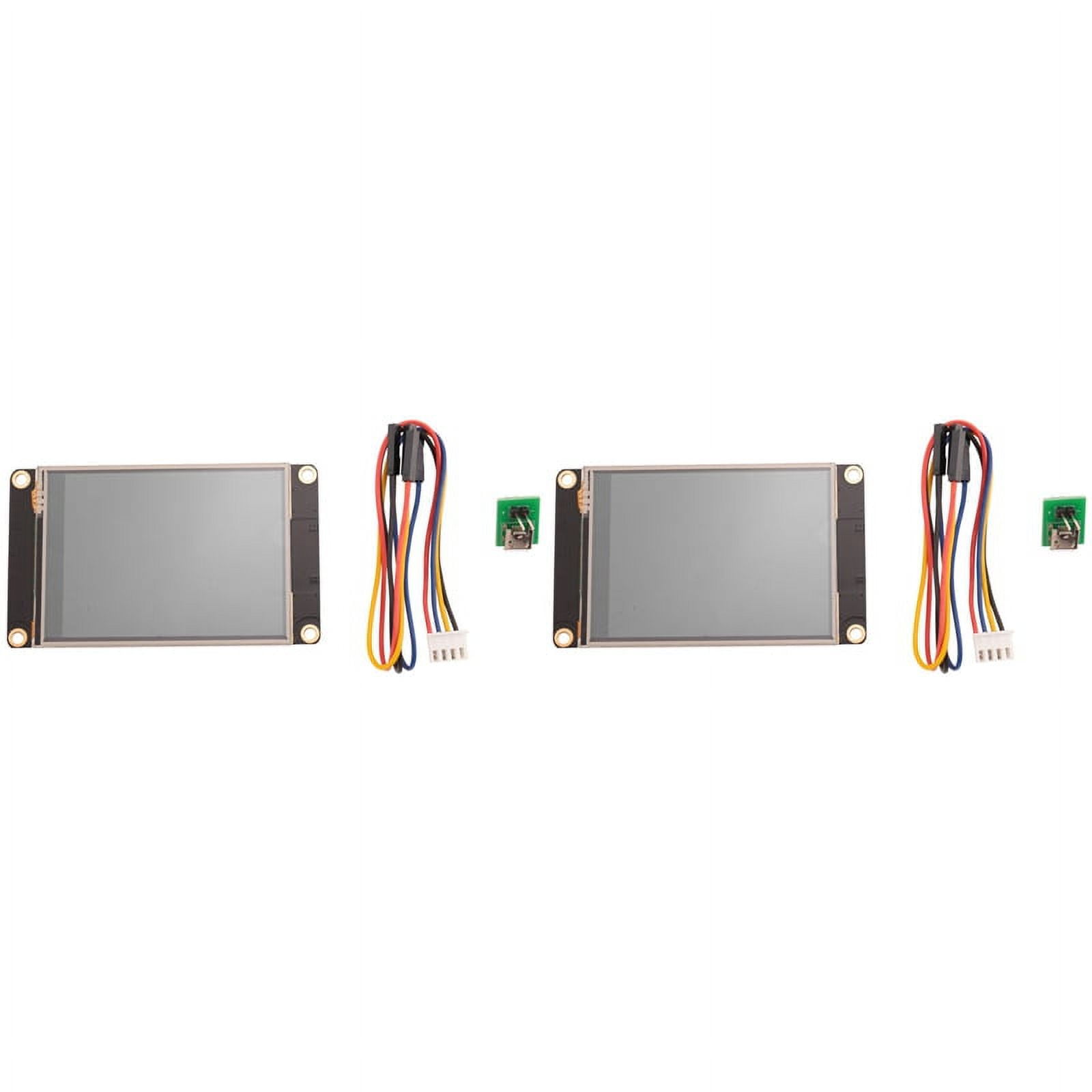 2x Hmi Lcd Touch Display Nx3224k028 2 8 Inch Resistive Display Enhanced Series Uasrt Tft Lcd