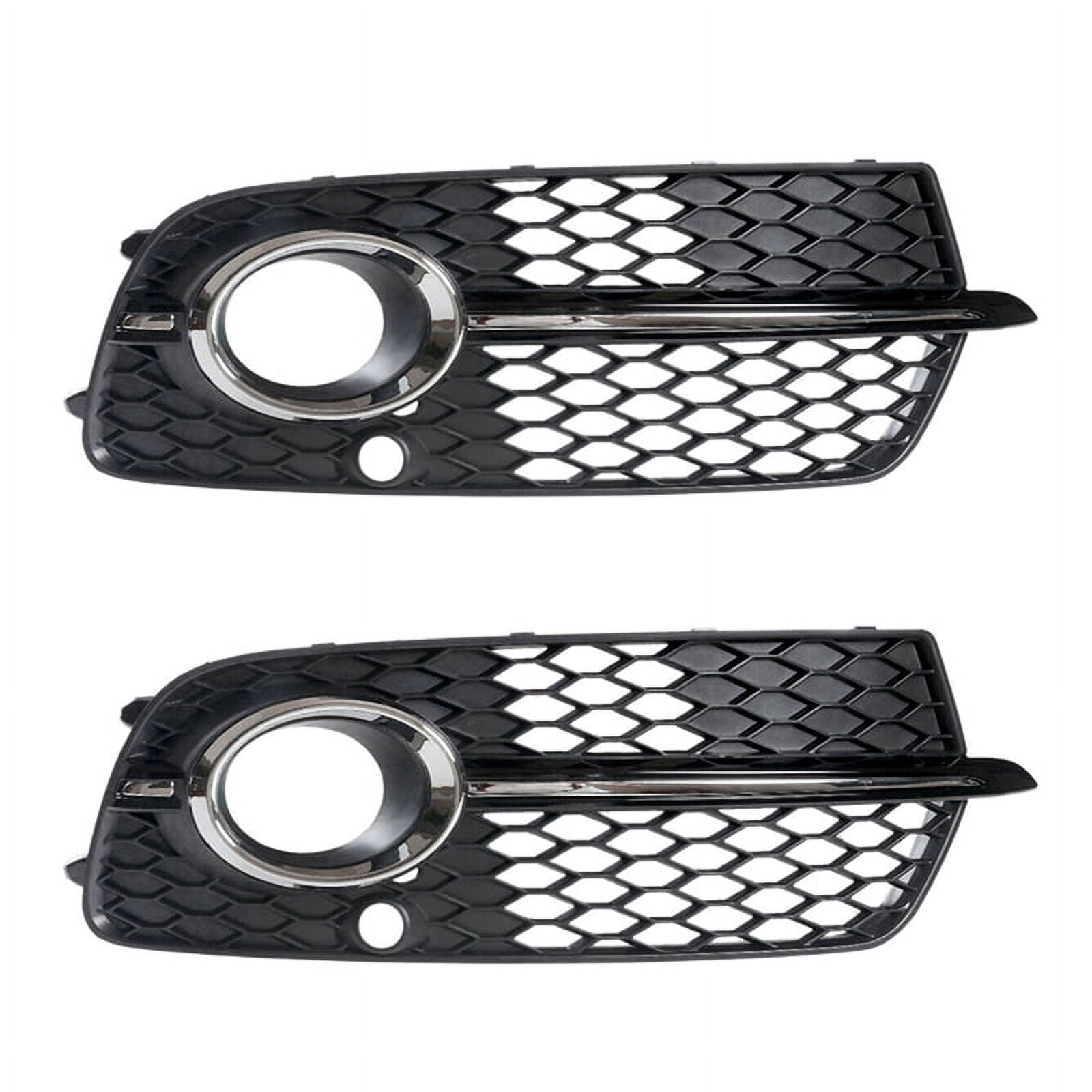 2X HONEYCOMB Front Bumper Right Outer Grille RH Fog Lamp Cover for Q5 ...