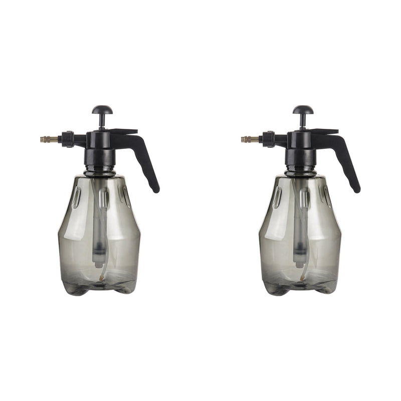 2X Hand Air Pump Transparent Water Can Home Disinfection Garden Plants ...