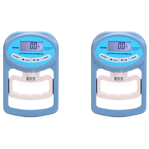 2X Hand Dynamometer Grip Fitness Wrist Hand Dynamometer Grip Meter ...