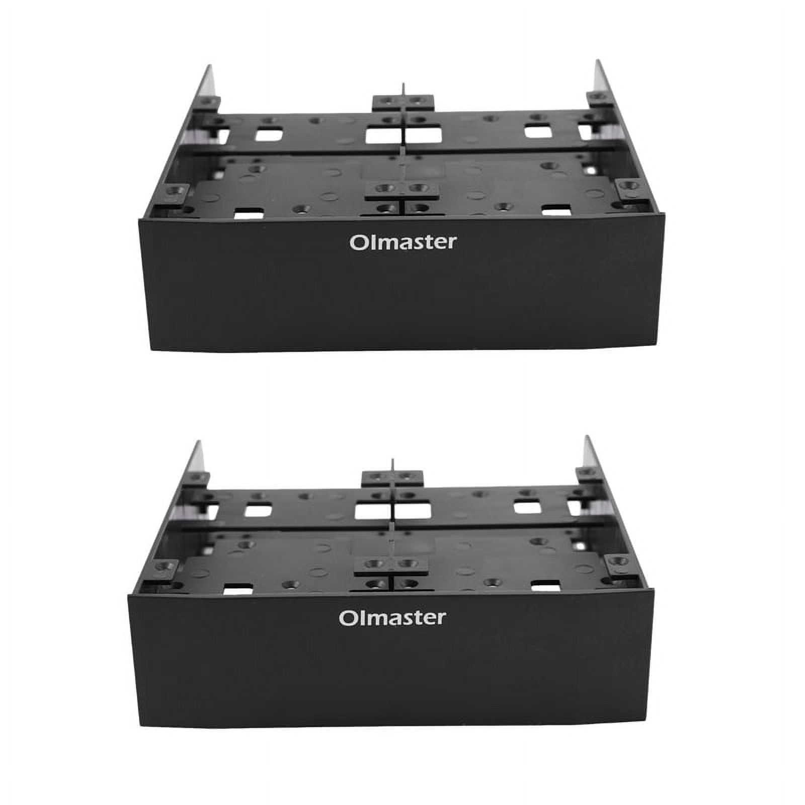2X Hard Drive Conversion Rack Standard 5.25 Inch Device Comes with 2.5 ...