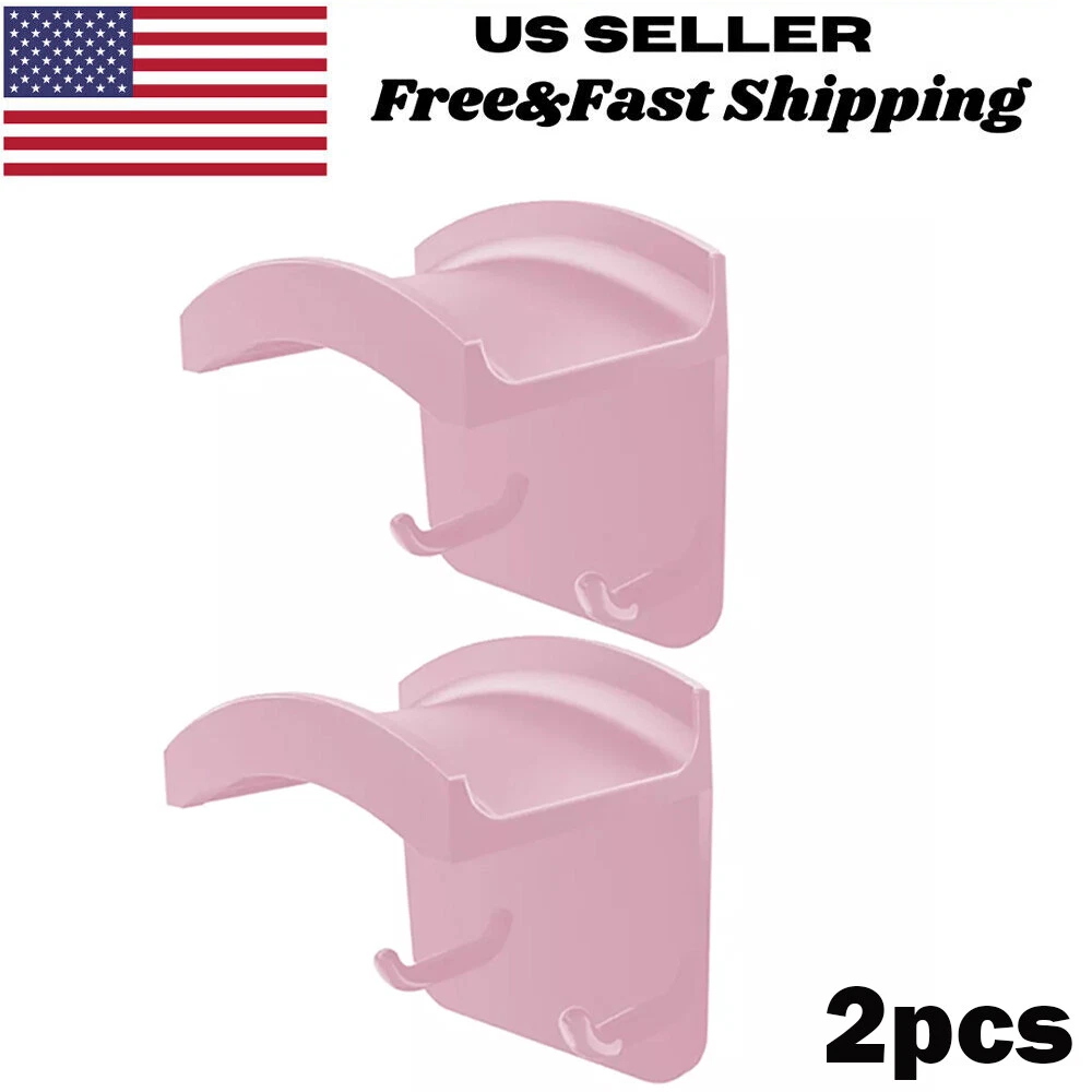 2X Headphone Hanger Wall Mount Stand For Headset Space-Saving Headset ...