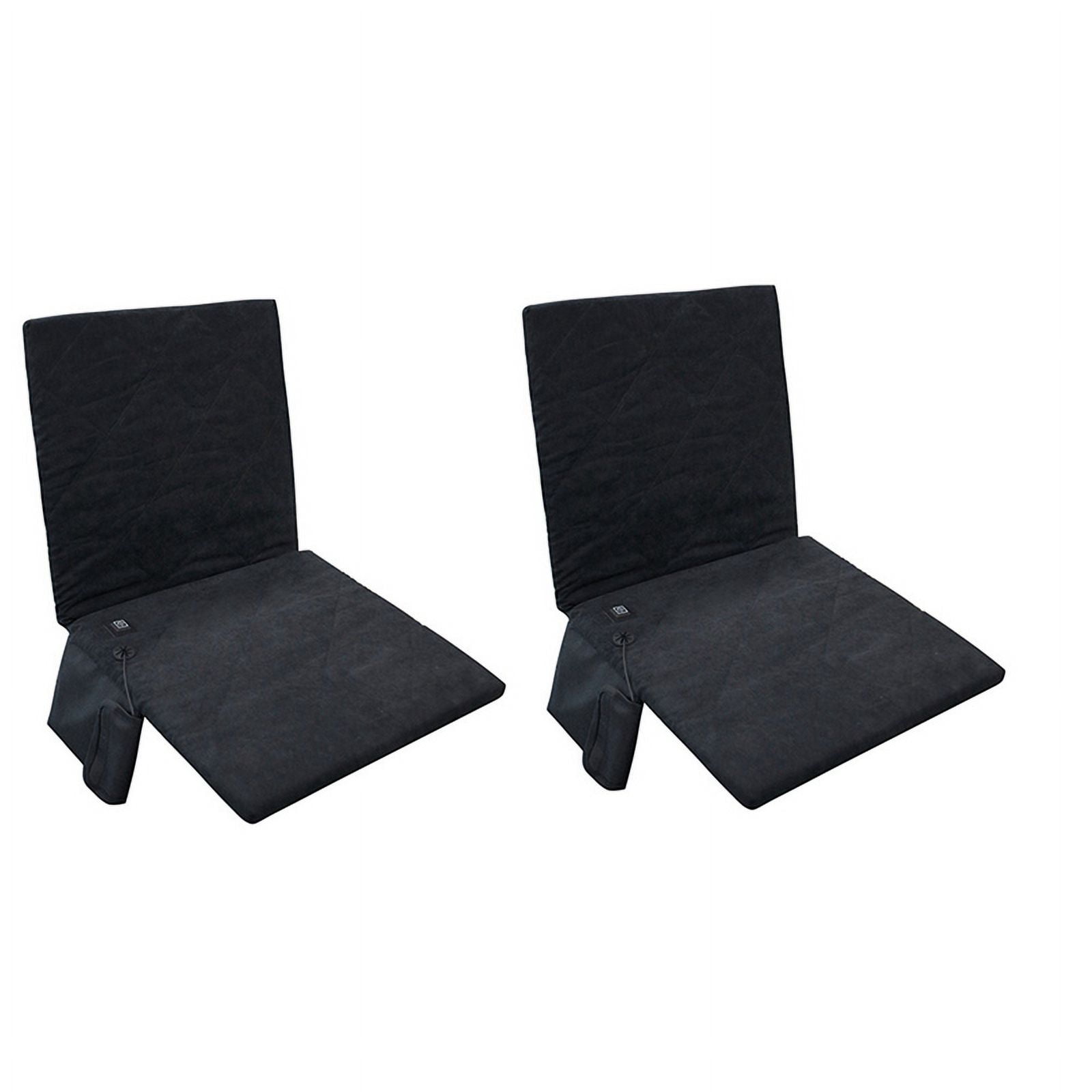 2X Heated Stadium Seats,Portable Heated Stadium Seats for with Back ...