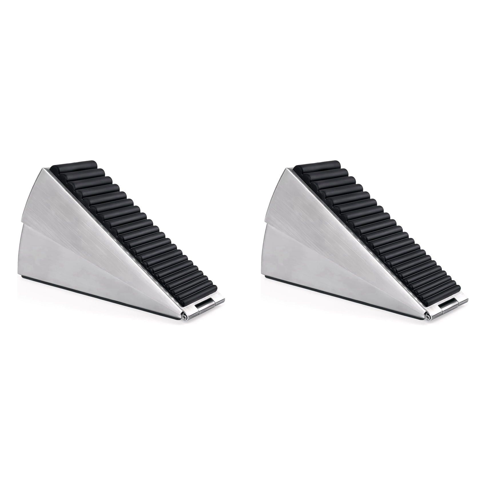 2X Heavy Duty Door Stop Wedge Tall Stoppers for Bottom of Door ...