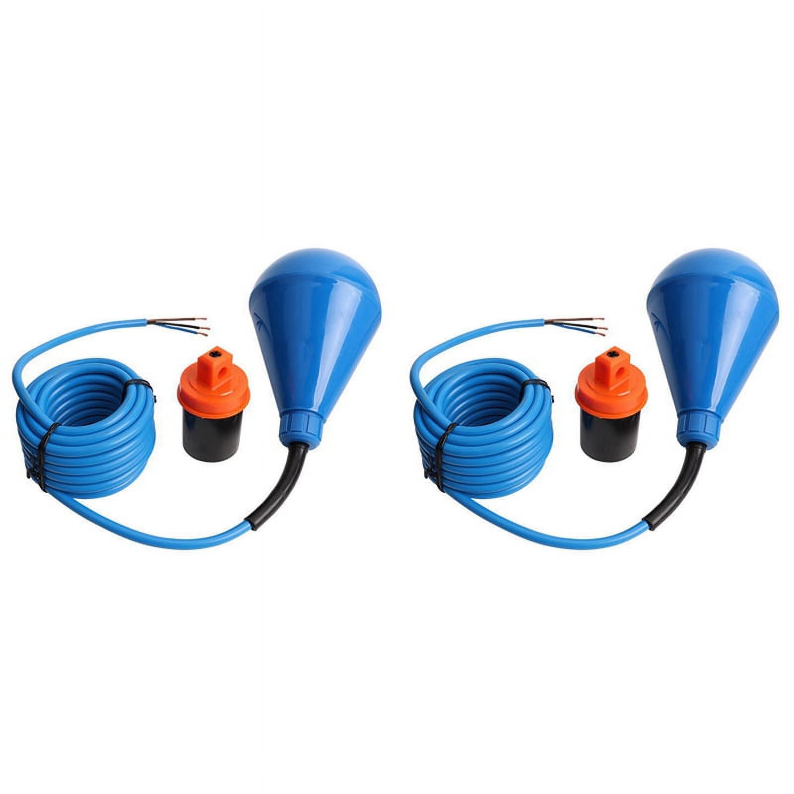 2X Heavy Duty Float Switch for Sewage, Suspended Solids and Viscous ...
