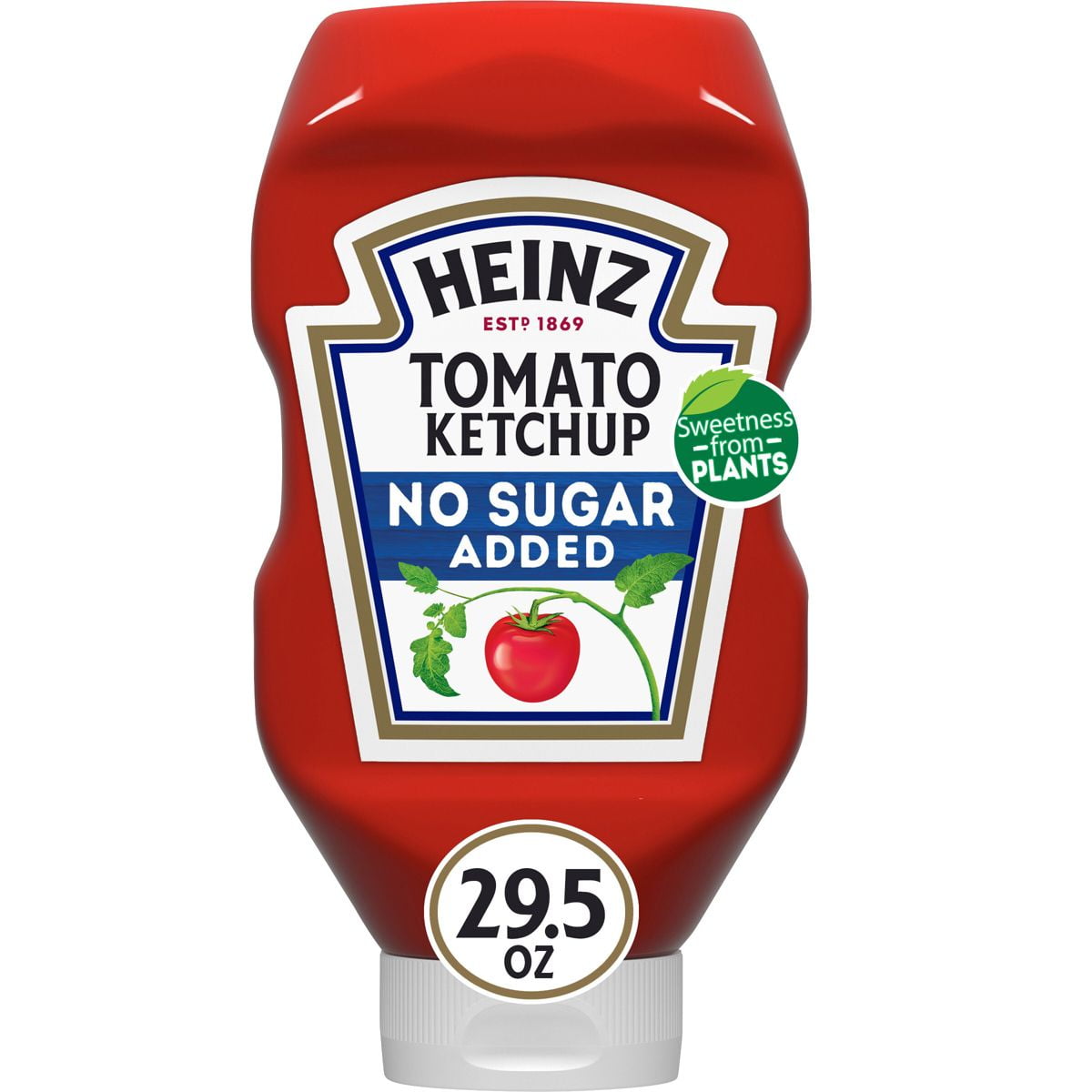 2X - Heinz No Sugar Added Tomato Ketchup - 29.5oz - Walmart.com